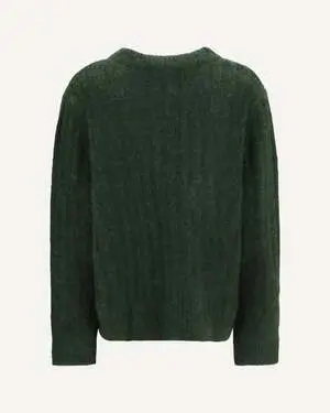 ALLUDE Cashmere And Silk Crewneck Sweater