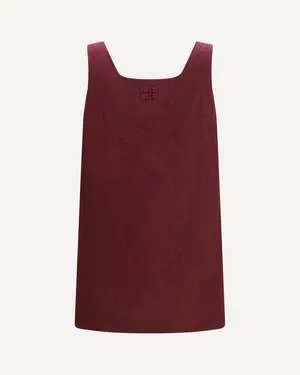 Miu Miu Linen Short Dress