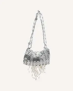 Rabanne Nano 1969 Pearl Fringe Shoulder Bag