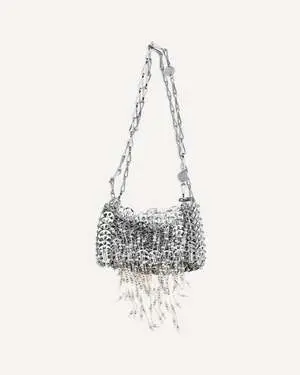 Rabanne Nano 1969 Pearl Fringe Shoulder Bag