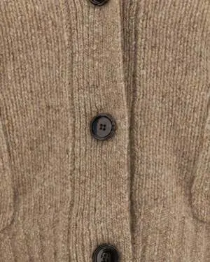 ALLUDE Cashmere V-neck Cardigan