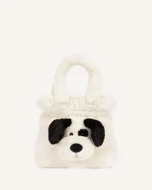JELLYCAT Jellycat Rufferty Puppy Handbag White