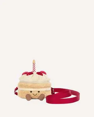 JELLYCAT Amuseables Birthday Cake Bag Plush - Beige