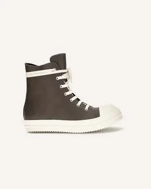 Rick Owens Tower Sneaks Leather Sneakers