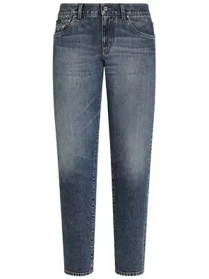 Dolce & Gabbana Slim Fit Denim Trousers