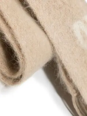 Miu Miu Wool And Mohair Scarf