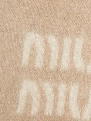 Miu Miu Wool And Mohair Scarf