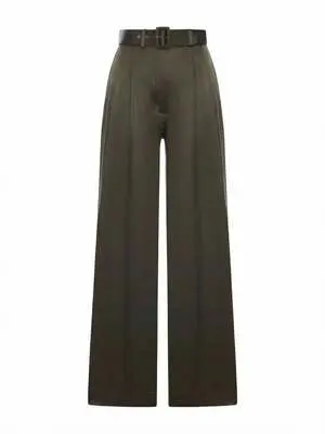 Zimmermann Pantaloni Con Pinces In Seta