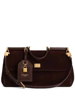Dolce & Gabbana Dolce & Gabbana Women My Sicily Suede Handbag Red
