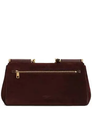 Dolce & Gabbana My Sicily Suede Handbag - Red