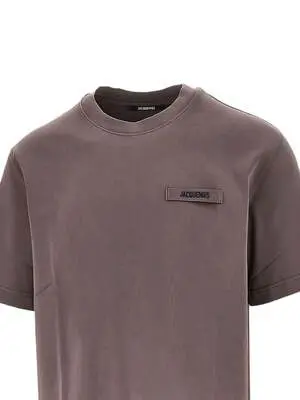 Jacquemus Le T-shirt Gros Grain In Cotton