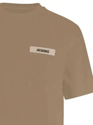 Jacquemus Le T-shirt Gros Grain In Cotton