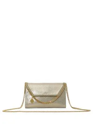 Stella McCartney Falabella Wallet W/ Chain Bag - Silver