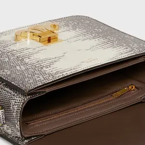 Celine Teen Triomphe Bag In Lizard