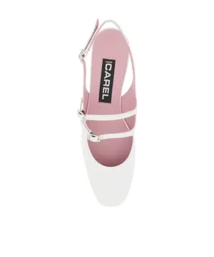 CAREL Peche Patent Flat Mary Jane Shoes