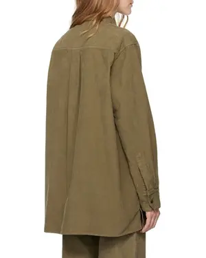 THE ROW Corduroy Long Sleeve Shirt