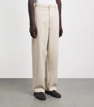 FRAME Baggy Chinos - Ivory