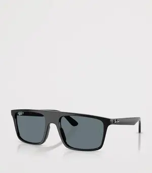 Ray-ban Rb2222 Square Frame Sunglasses - Black