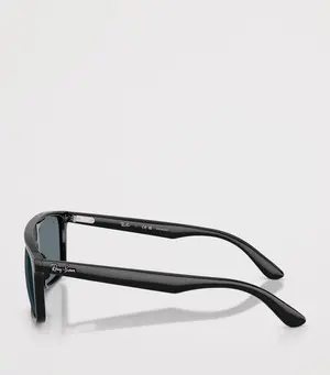 Ray-ban Rb2222 Square Frame Sunglasses - Black