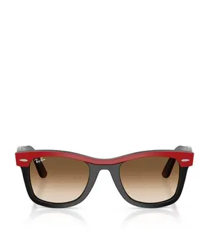 Ray-ban Rb2240 Street Neat Wayfarer Sunglasses - Black