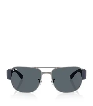 Ray-ban Square Frame Sunglasses - Grey