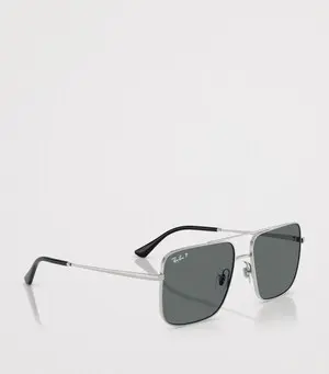 Ray-ban Rb3758 Ari Bio-based Square Sunglasses