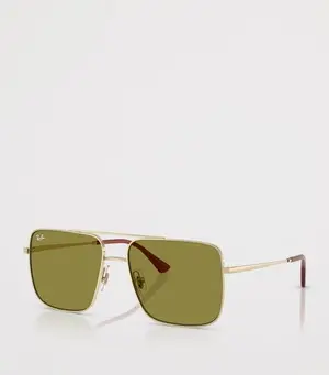 Ray-ban Rb3758 Ari Bio-based Square Sunglasses