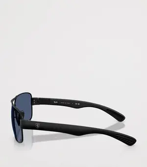 Ray-ban Scuderia Ferrari Collection Square Frame Sunglasses