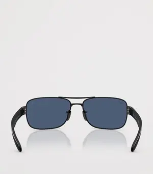 Ray-ban Scuderia Ferrari Collection Square Frame Sunglasses
