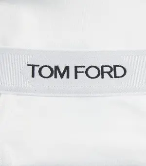 TOM FORD Stretch-cotton Logo Briefs