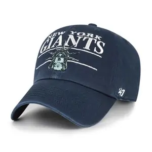 '47 New York Giants Throwback Graphic Clean Up Adjustable Hat