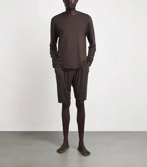 HOMEBODY Stretch-modal Pyjama Shorts