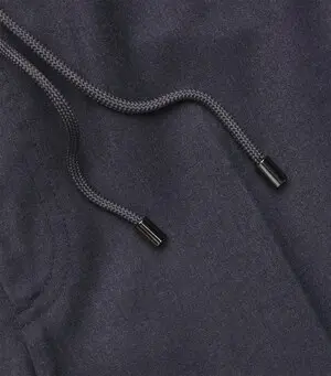 Pal Zileri Virgin Wool Drawstring Trousers