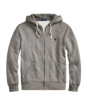 Polo Ralph Lauren Cotton Zip-up Hoodie - Gray