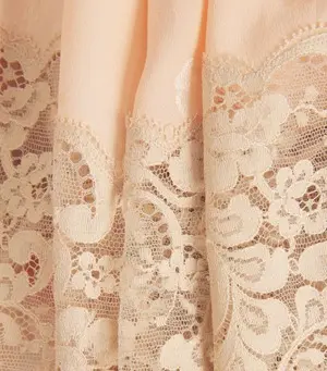 Chloé Silk Floral Jacquard Maxi Dress