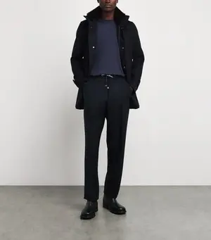 Herno Wool Logo T-shirt