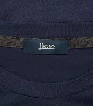 Herno Wool Logo T-shirt