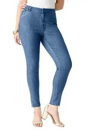 Roaman's 7 Slim Jean - Medium Wash