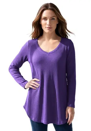 Roaman's Shirt Tail Hem Kaftans Tunics