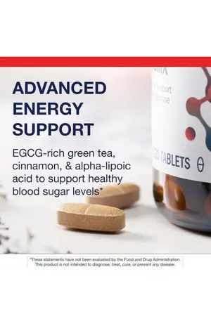 METAGENICS Advanced Carbohydrate Metabolism Support Supplement 120 Count