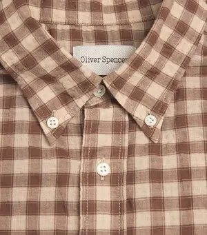 Oliver Peoples Check Brook Shirt