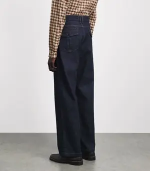 Oliver Peoples Westall Denim Utility Trousers
