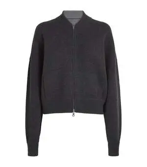 Arch4 Cashmere Reversible Bomber Jacket