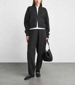 Arch4 Cashmere Reversible Bomber Jacket