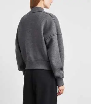 Arch4 Cashmere Reversible Bomber Jacket