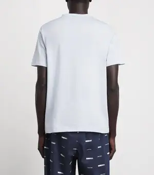 Calvin Klein Cotton Poplin Logo Pyjama Top