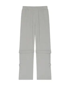 Givenchy Strap Detailed Trousers - Gray