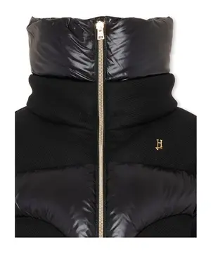 Herno Short Down Jacket With Metal Logo