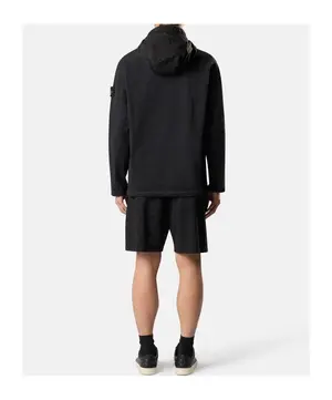 Stone Island Oversized Fit Sweatshirt With Contrasting Hood