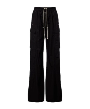 Rick Owens Jumbo Belas Cotton Cargo Pants - Black